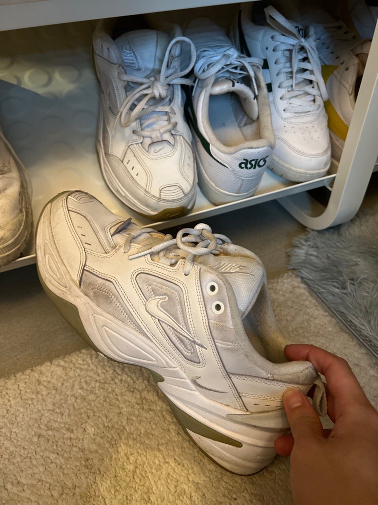 Nike Tekno White, Men's Fashion, Footwear, Sneakers on Carousell