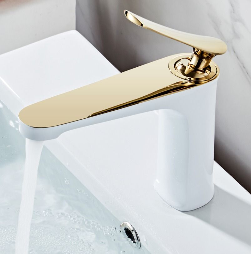 Nordic tap modern for wall mounted sink basin hot and cold mixer tap ...