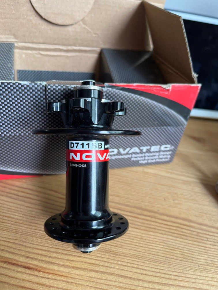 NOVATEC front hub 100mmQR, Sports Equipment, Bicycles & Parts, Parts ...