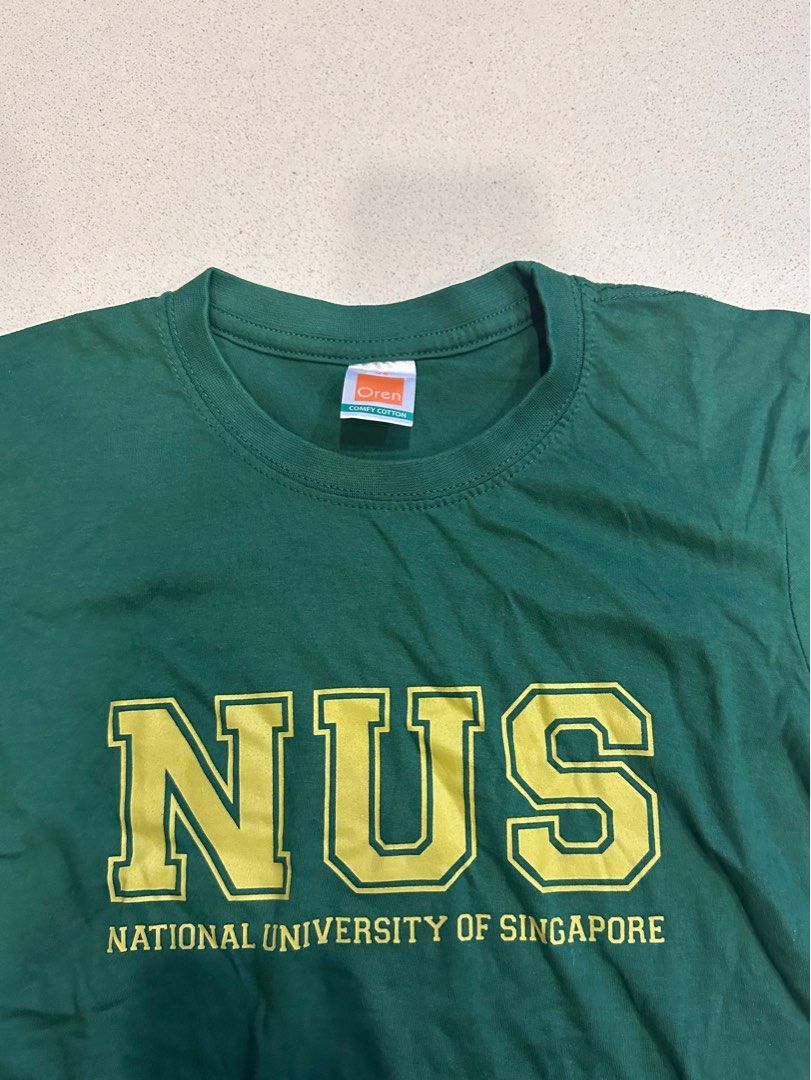 nus shirt, Men's Fashion, Tops & Sets, Tshirts & Polo Shirts on Carousell