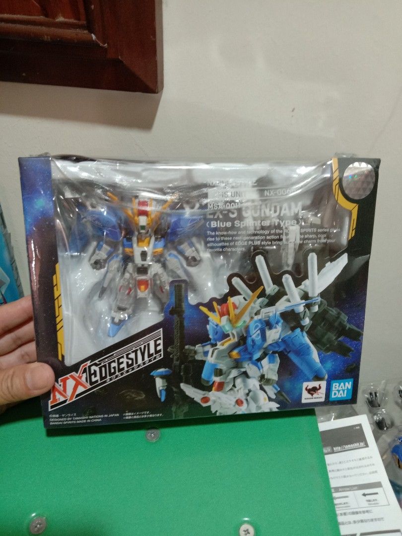 NX Edgestyle NX-0065 EX-S Gundam Blue Splinter Type, Hobbies & Toys ...