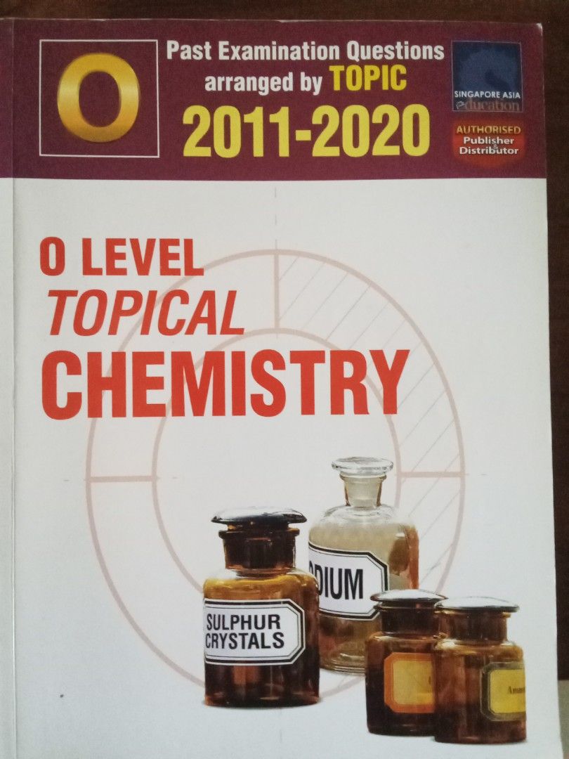 O Level Chemistry TYS topical, Hobbies & Toys, Books & Magazines ...