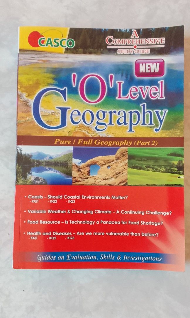 O Level Geography by Casco, Hobbies & Toys, Books & Magazines ...