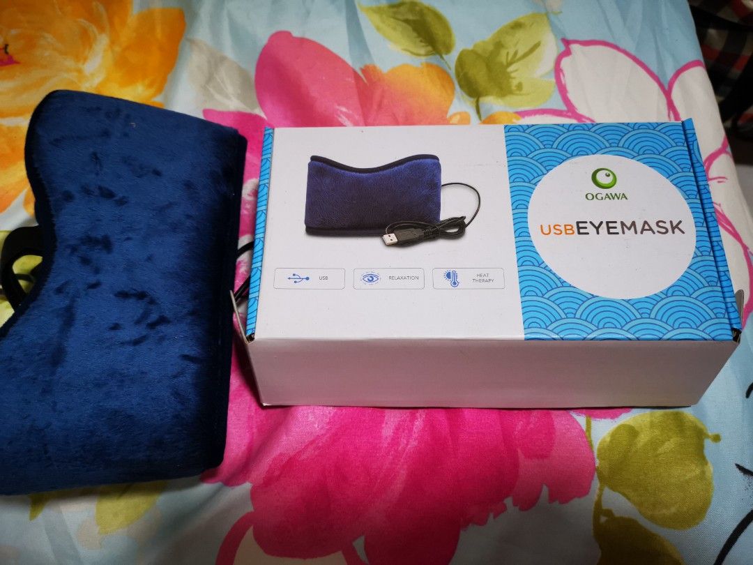 Ogawa USB Eye mask, Health & Nutrition, Massage Devices on Carousell