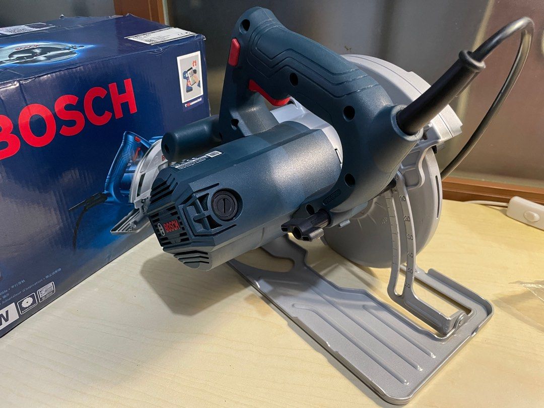 Original Bosch GKS 140 Hand-held 7-1/4” Circular Saw w/Box and Manual ...