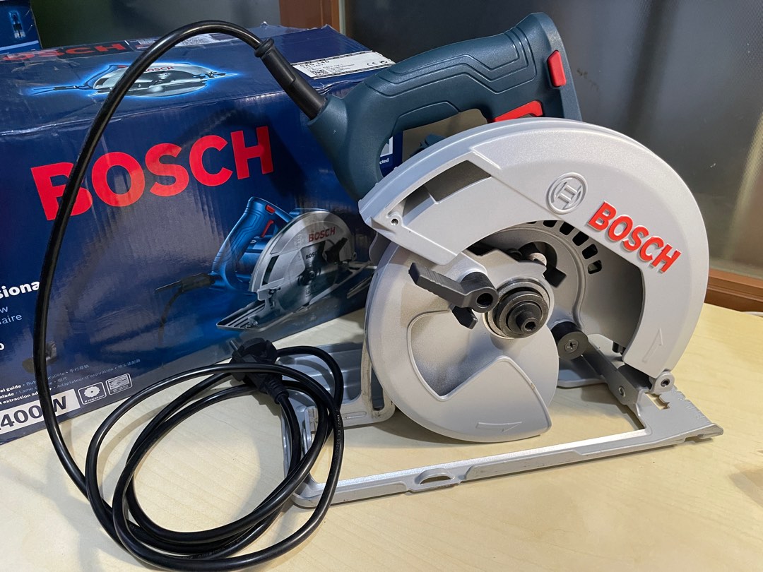 Original Bosch GKS 140 Hand-held 7-1/4” Circular Saw w/Box and Manual ...
