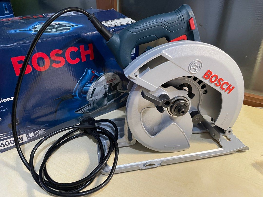 Original Bosch GKS 140 Hand-held 7-1/4” Circular Saw w/Box and Manual ...