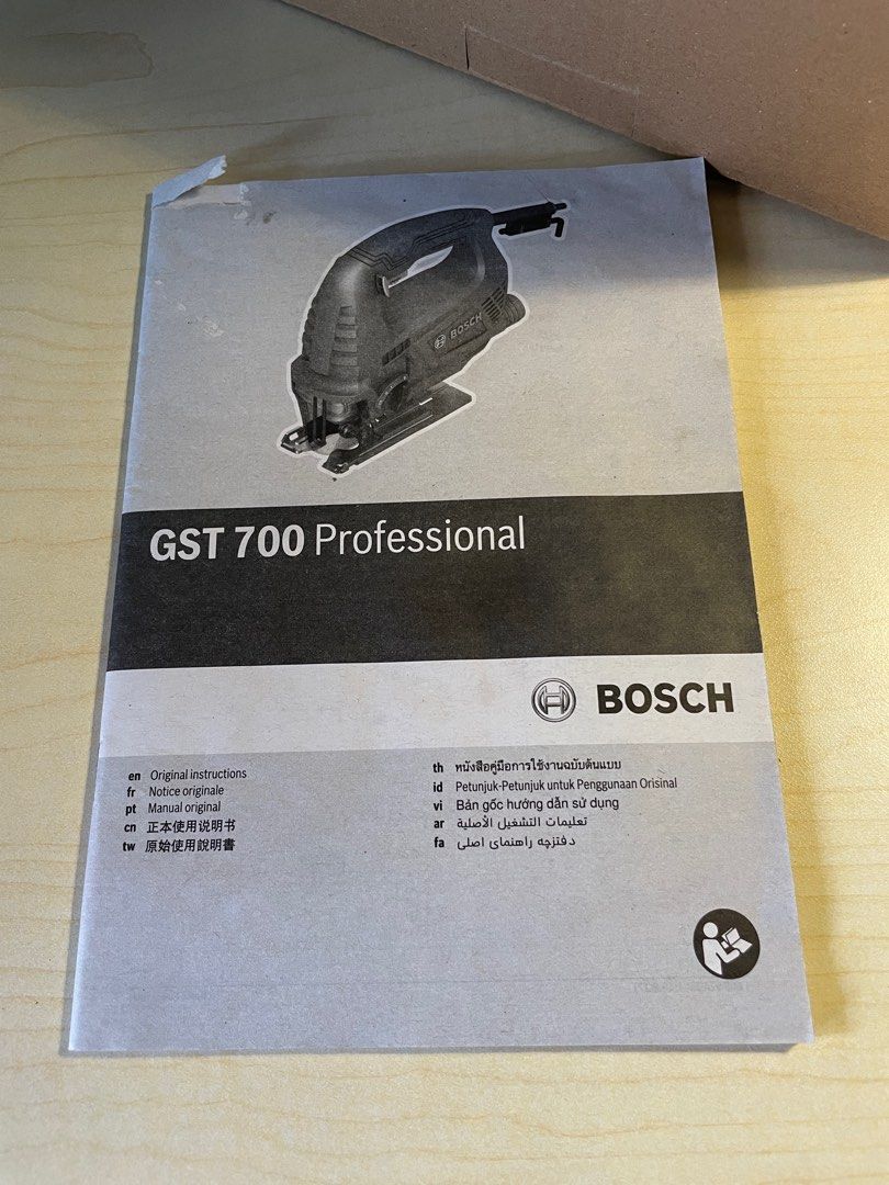 Original Bosch GST 700 Jigsaw w/Box and Manual, Commercial & Industrial ...