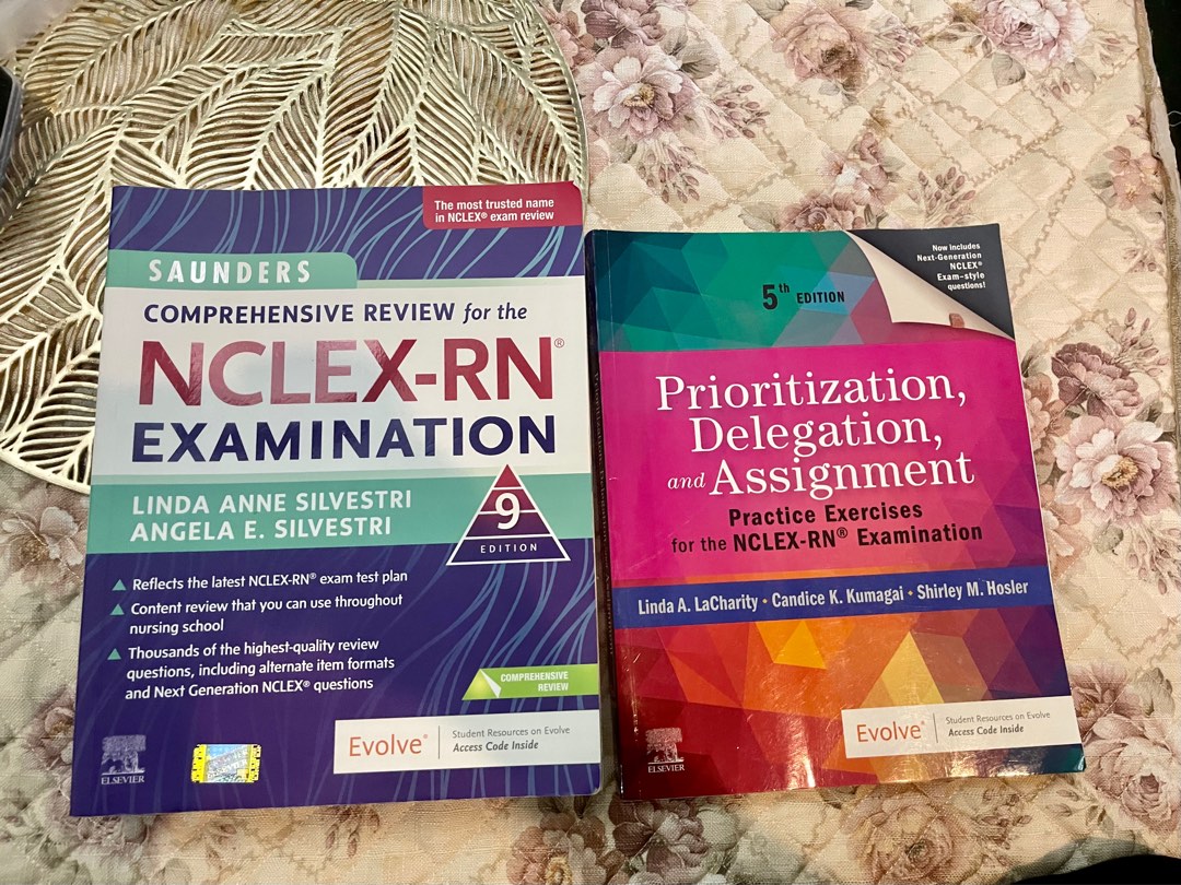 Original bundle SAUNDERS 9th ed & La Charity 5th ed, Hobbies & Toys ...