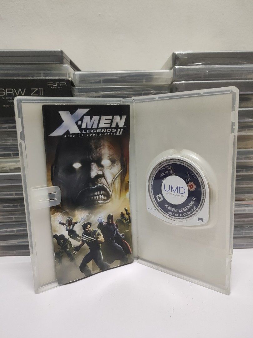 Original Playstation PSP UMD XMen, Video Gaming, Video Games ...