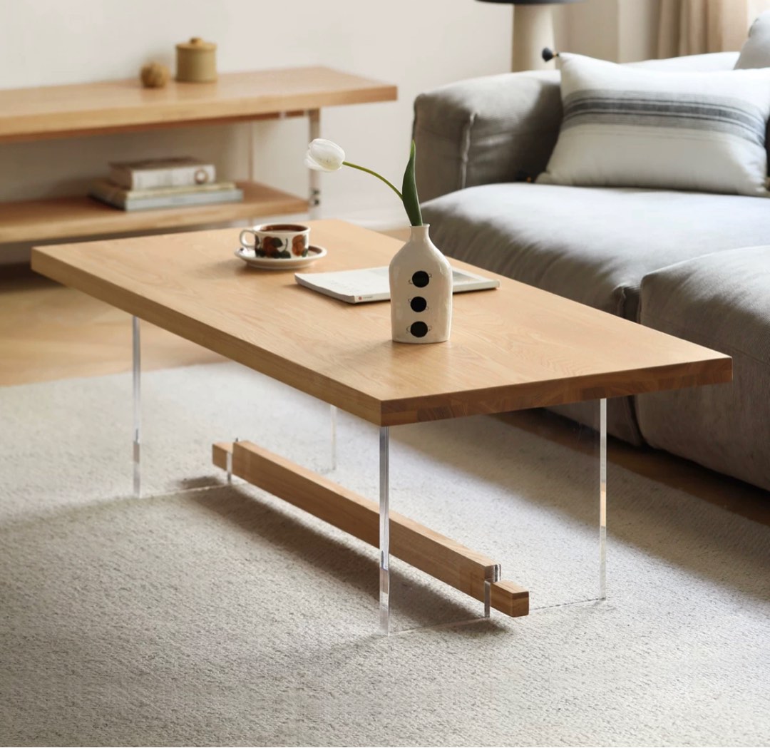 ORTEGA Scandinavian Wood Coffee Table, Furniture & Home Living, Furniture, Tables & Sets on ...