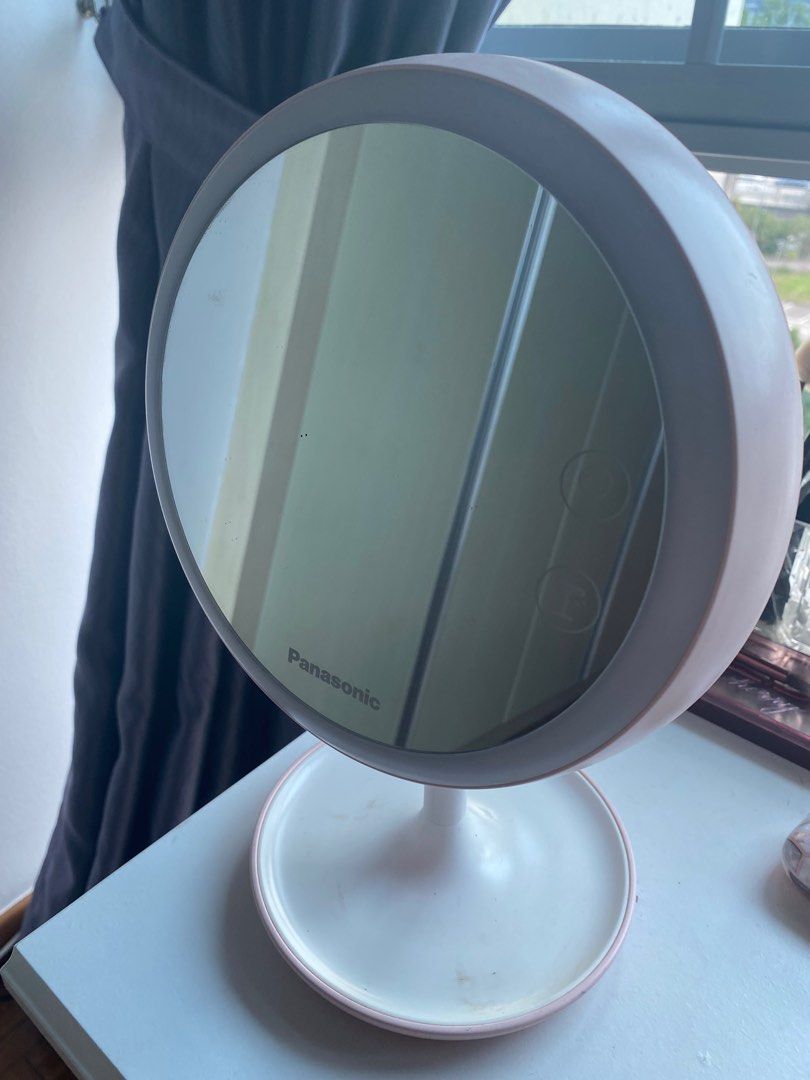 Panasonic Mirror with light, Furniture & Home Living, Home Decor ...