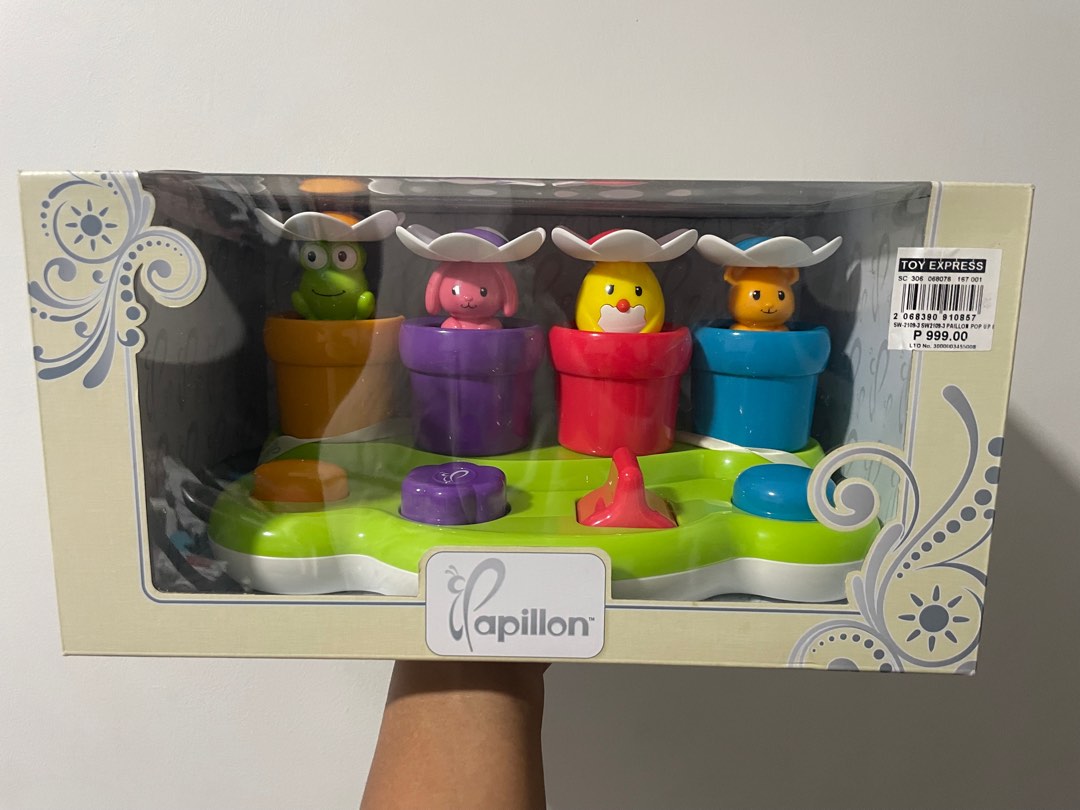 Papillon Pop Up Forest Friends Activity Toy on Carousell