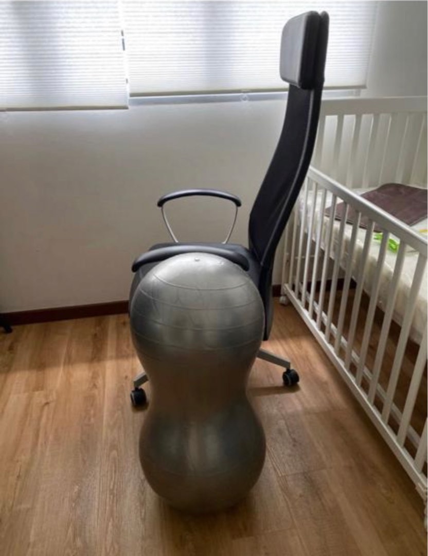 Peanut, exercise ball, Sports Equipment, Exercise & Fitness, Toning ...