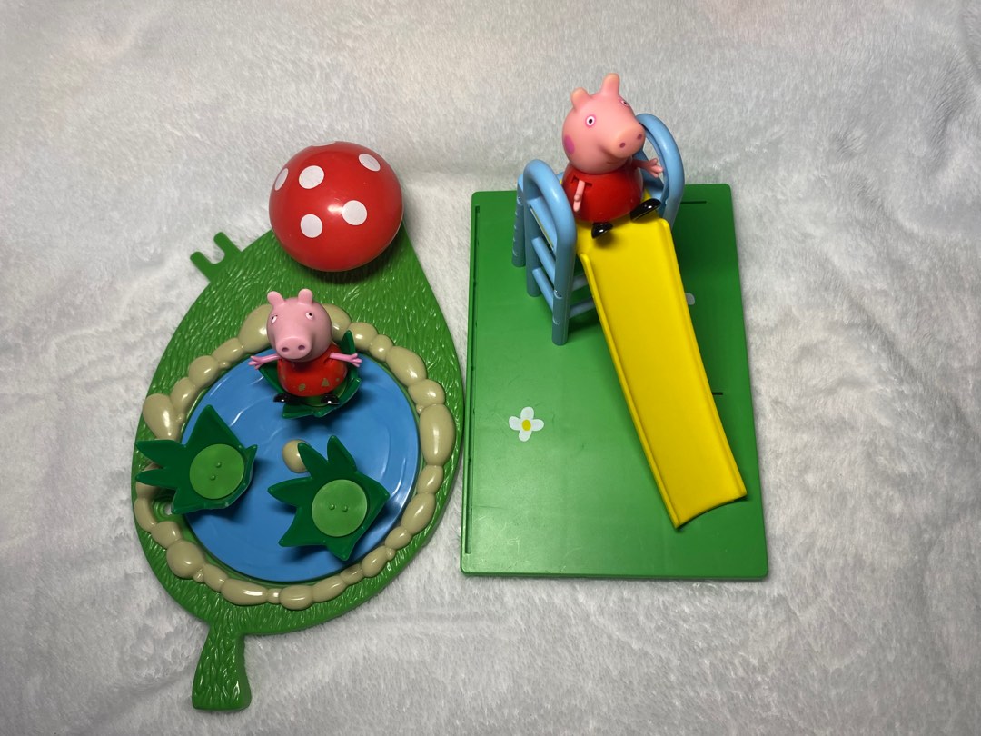 Peppa Pig Slide bundle, Hobbies & Toys, Toys & Games on Carousell