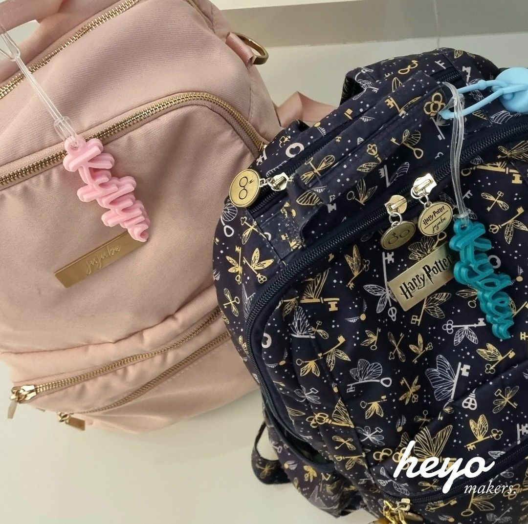 Personalised Colourful V2 Large Name Tag | Customised Name | Bag Name ...