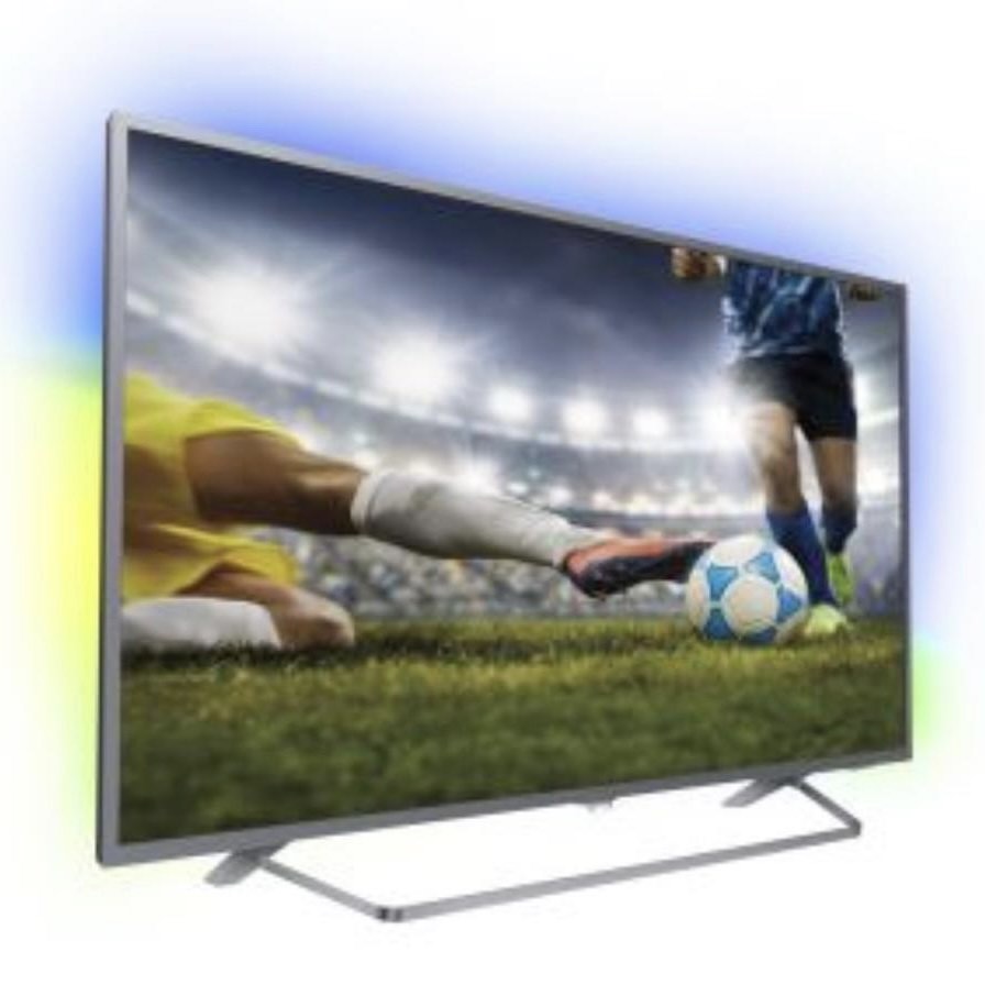 Philips 65-inch 4K UHD with 3 Sided Ambilight Android LED TV 65PUT7303 ...