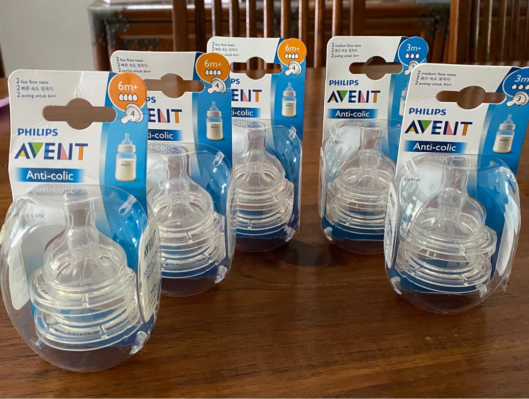 Philips Avent Teats, Babies & Kids, Nursing & Feeding, Breastfeeding ...