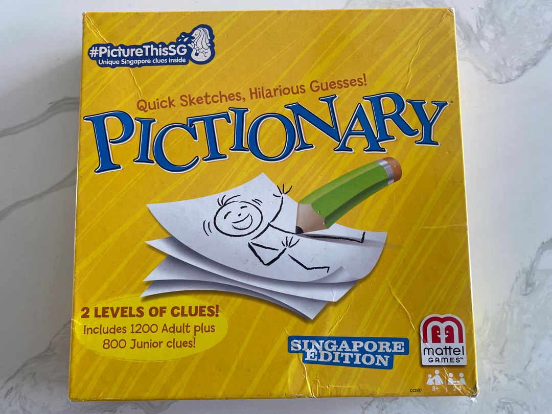 Pictionary Singapore Edition, Hobbies & Toys, Toys & Games on Carousell