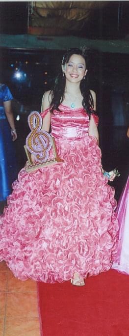 Pink Ruffle JS Gown on Carousell