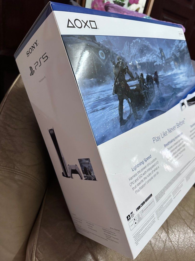 Playstation PS5 Console Disc Drive God of War Edition Bundle, Video ...