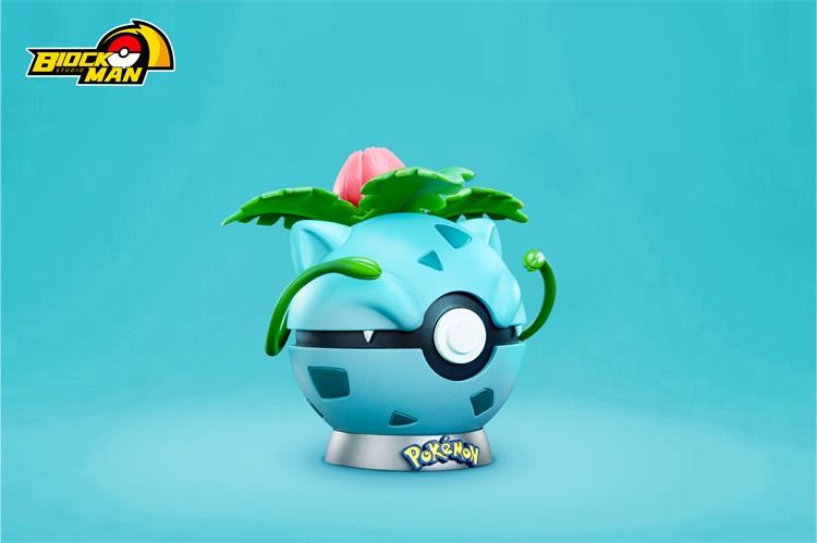 [PO] Block Man Studio - Pokemon Ivysaur Pokeball - StatuesGK [FREE ...
