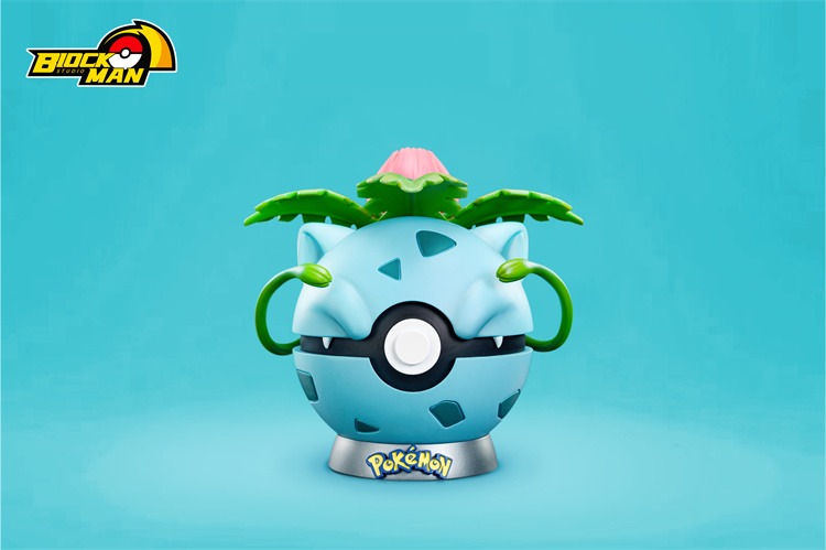 [PO] Block Man Studio - Pokemon Ivysaur Pokeball - StatuesGK [FREE ...