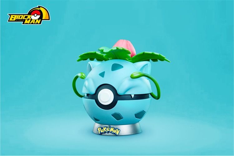 [PO] Block Man Studio - Pokemon Ivysaur Pokeball - StatuesGK [FREE ...