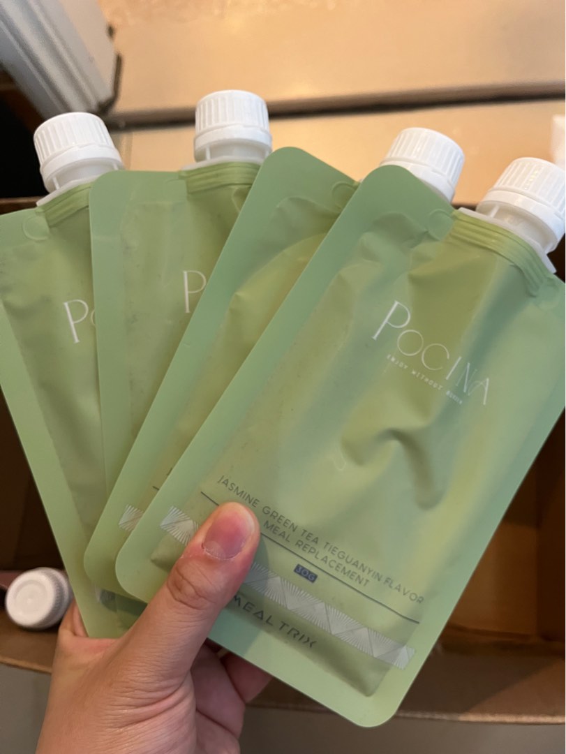 Pocina 茉香鐵觀音味代餐 x4 / 一盒14包, 健康及營養食用品, 健康補充品, 健康補充品 - 保健食品，飲料和補品 - Carousell