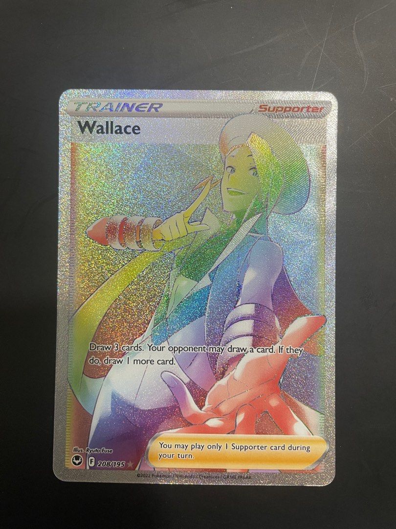Pokemon - Wallace Rainbow - 208/195 - Silver Tempest, Hobbies & Toys ...