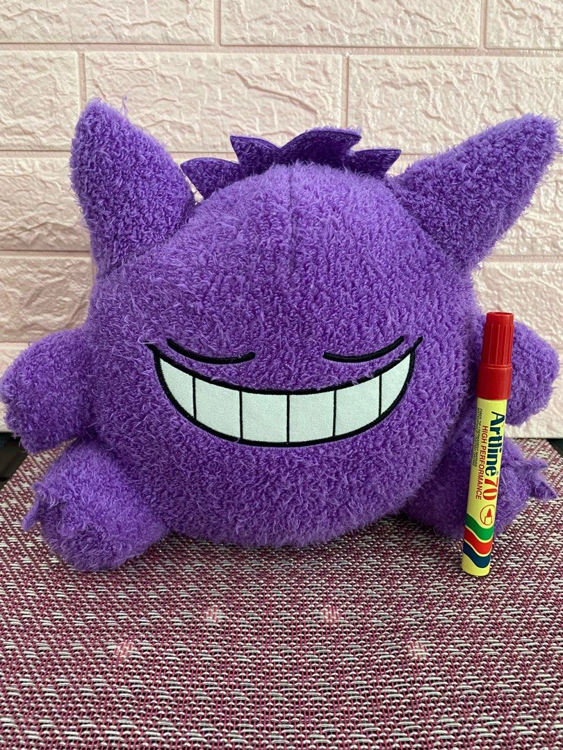 Pokemon Gengar Plush, Hobbies & Toys, Toys & Games on Carousell