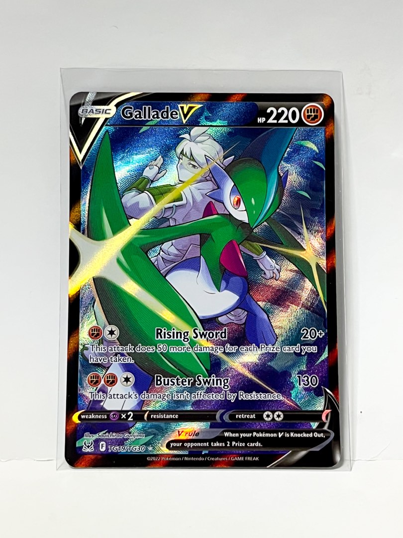 Pokemon Lost Origin Gallade V, Hobbies & Toys, Toys & Games on Carousell