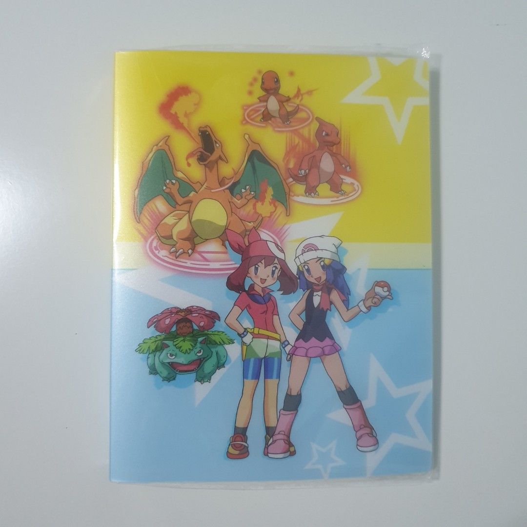 POKEMON Photocard Binder Holder Design Card File Trading Card Game File ...