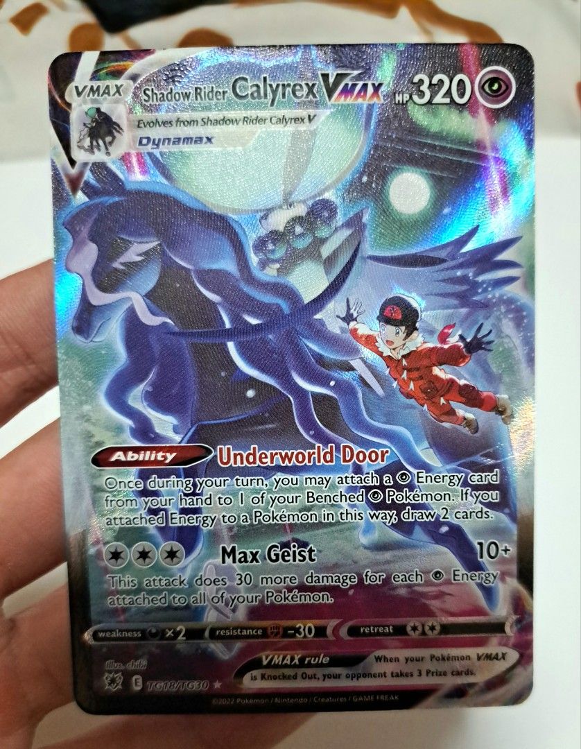 Pokemon shadow rider calyrex vmax, Hobbies & Toys, Toys & Games on ...