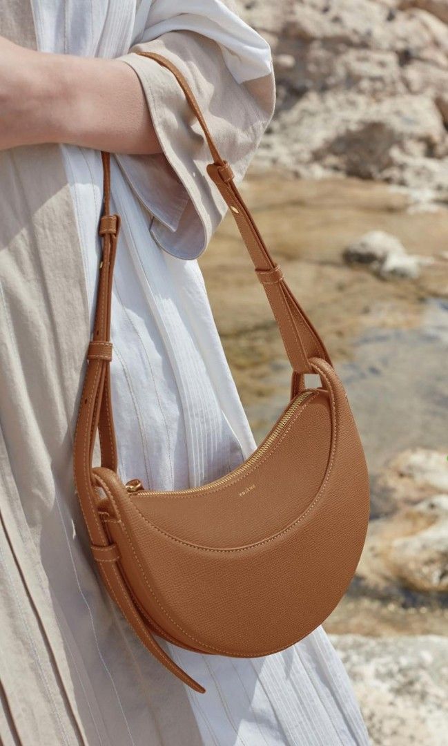 Polene Dix in Camel, Luxury, Bags & Wallets on Carousell