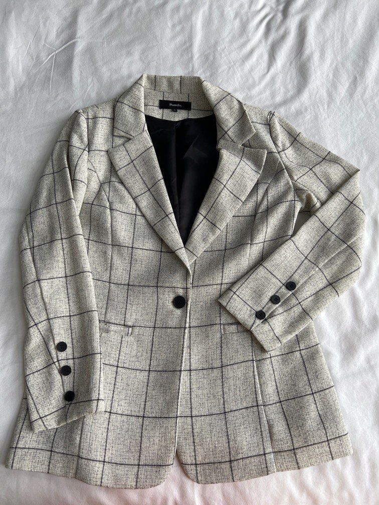 Pomelo Fashion: Monochromatic Suit Set, Women's Fashion, Coats, Jackets ...