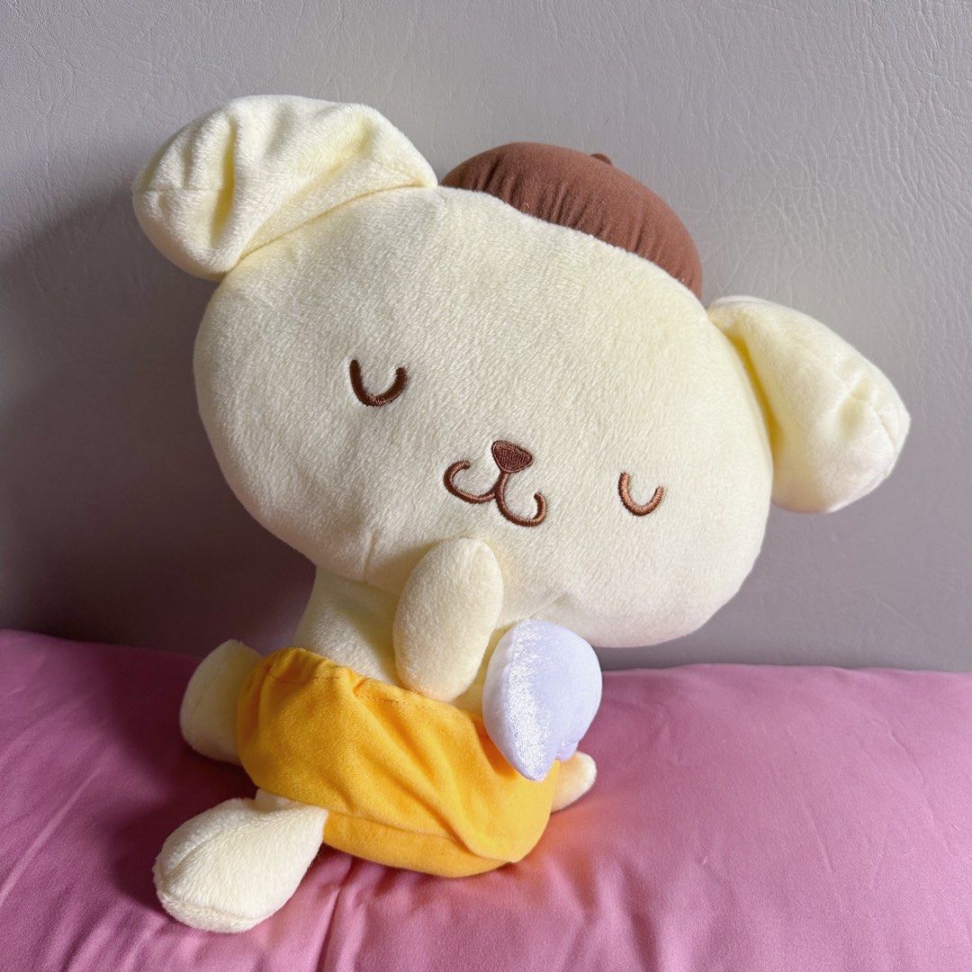 POMPOMPURIN ANGEL PLUSH, Hobbies & Toys, Toys & Games on Carousell