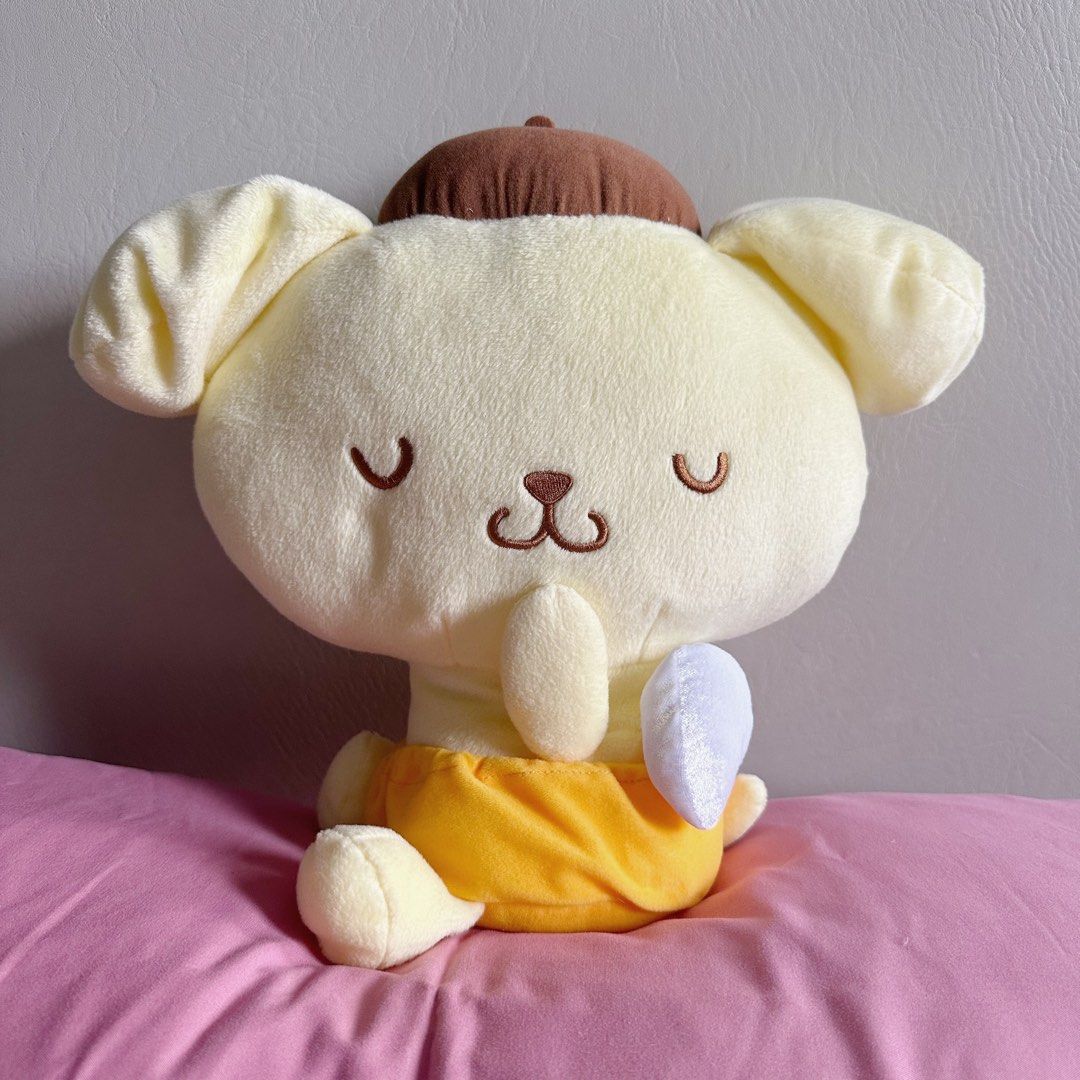 POMPOMPURIN ANGEL PLUSH, Hobbies & Toys, Toys & Games on Carousell