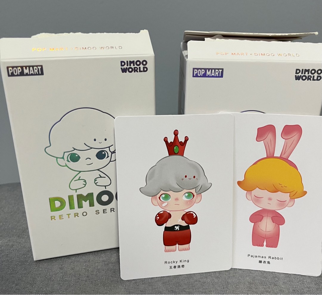 PopMart Dimoo Retro Series, Hobbies & Toys, Toys & Games on Carousell