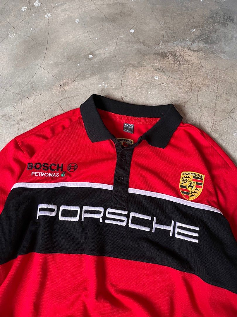Porsche Polo T, Men's Fashion, Tops & Sets, Tshirts & Polo Shirts on ...