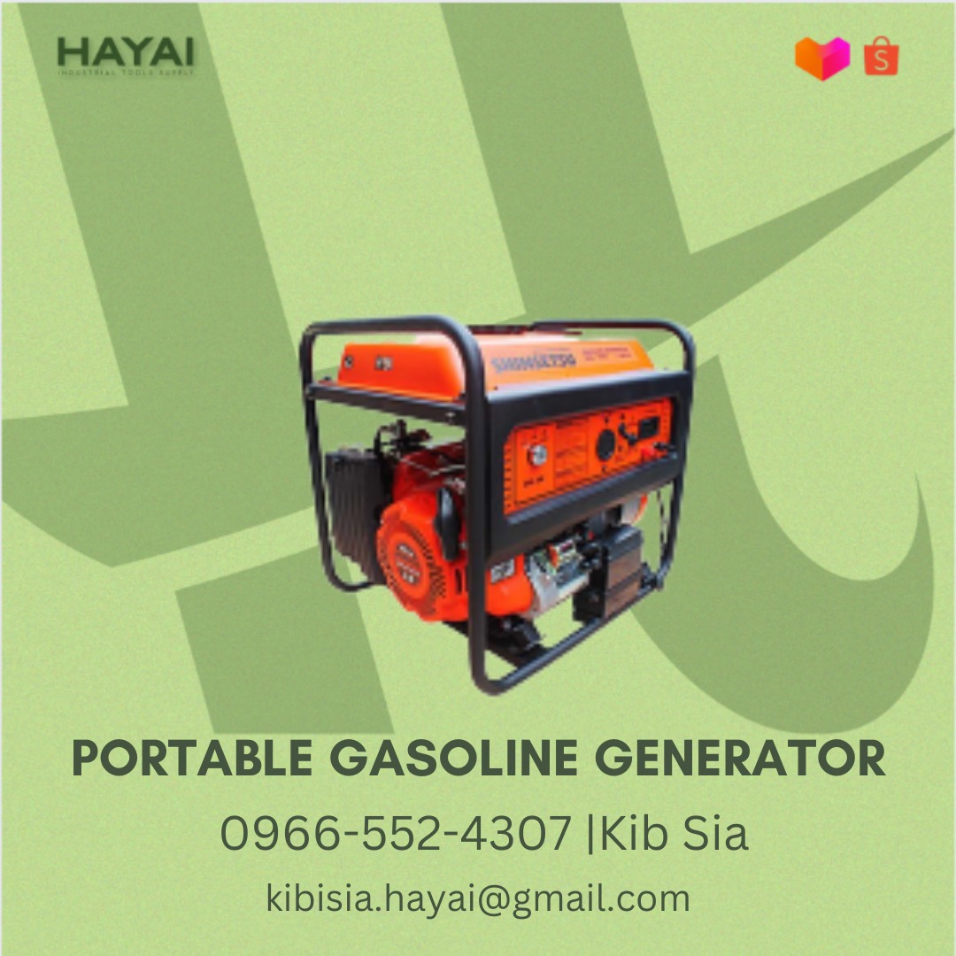Portable Gasoline Generator, Commercial & Industrial, Industrial ...