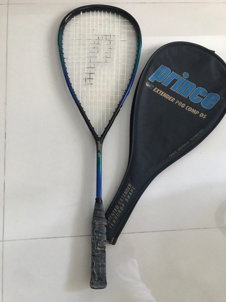 Prince Squash Racket with cover, Sports Equipment, Sports & Games ...