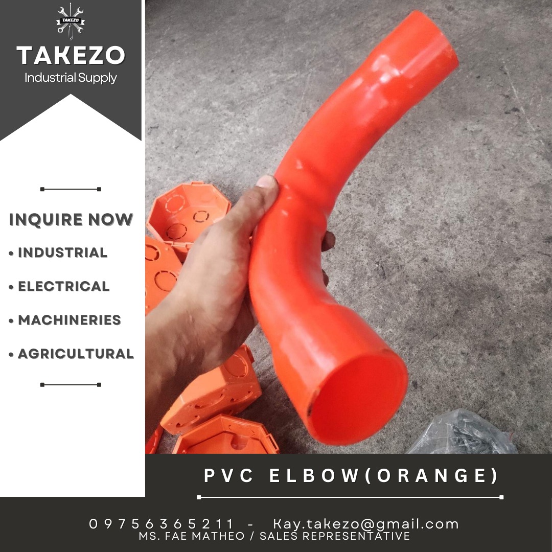PVC ELBOW (ORANGE) on Carousell