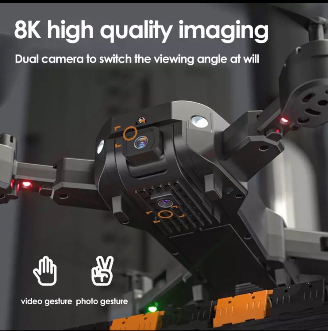 Q6 6K 4K Camera Drone Dron Wifi Fpv Drones Photography Obstacle ...