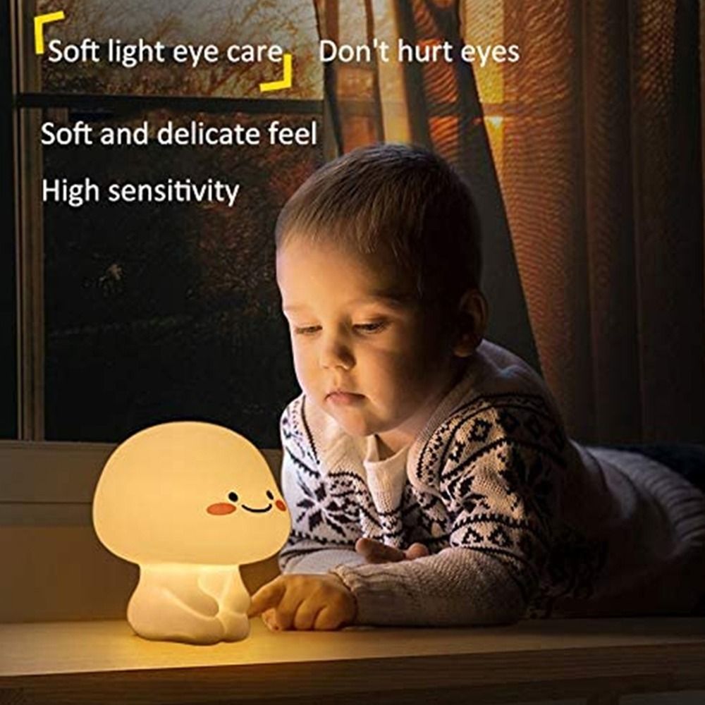 Quby Lamp Cute Bear Clever Baby Night Sleep Light Lampu Patung TikTOK ...
