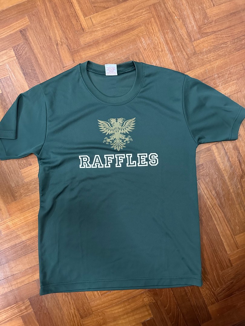 Raffles Institution Drifit Tshirt (S), Men's Fashion, Tops & Sets ...