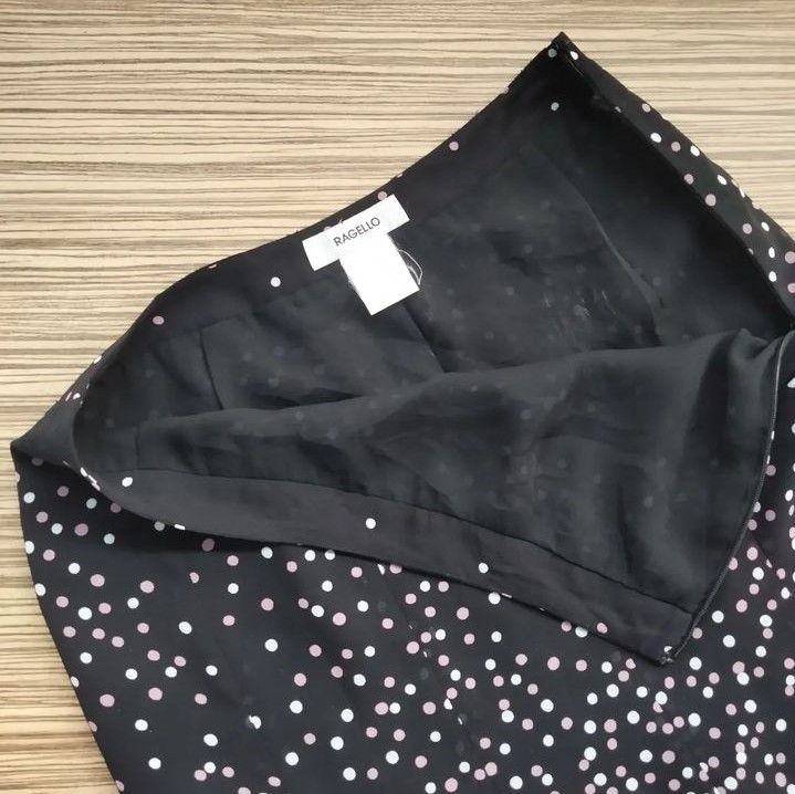 Ragello rok chiffon midi sifon on Carousell