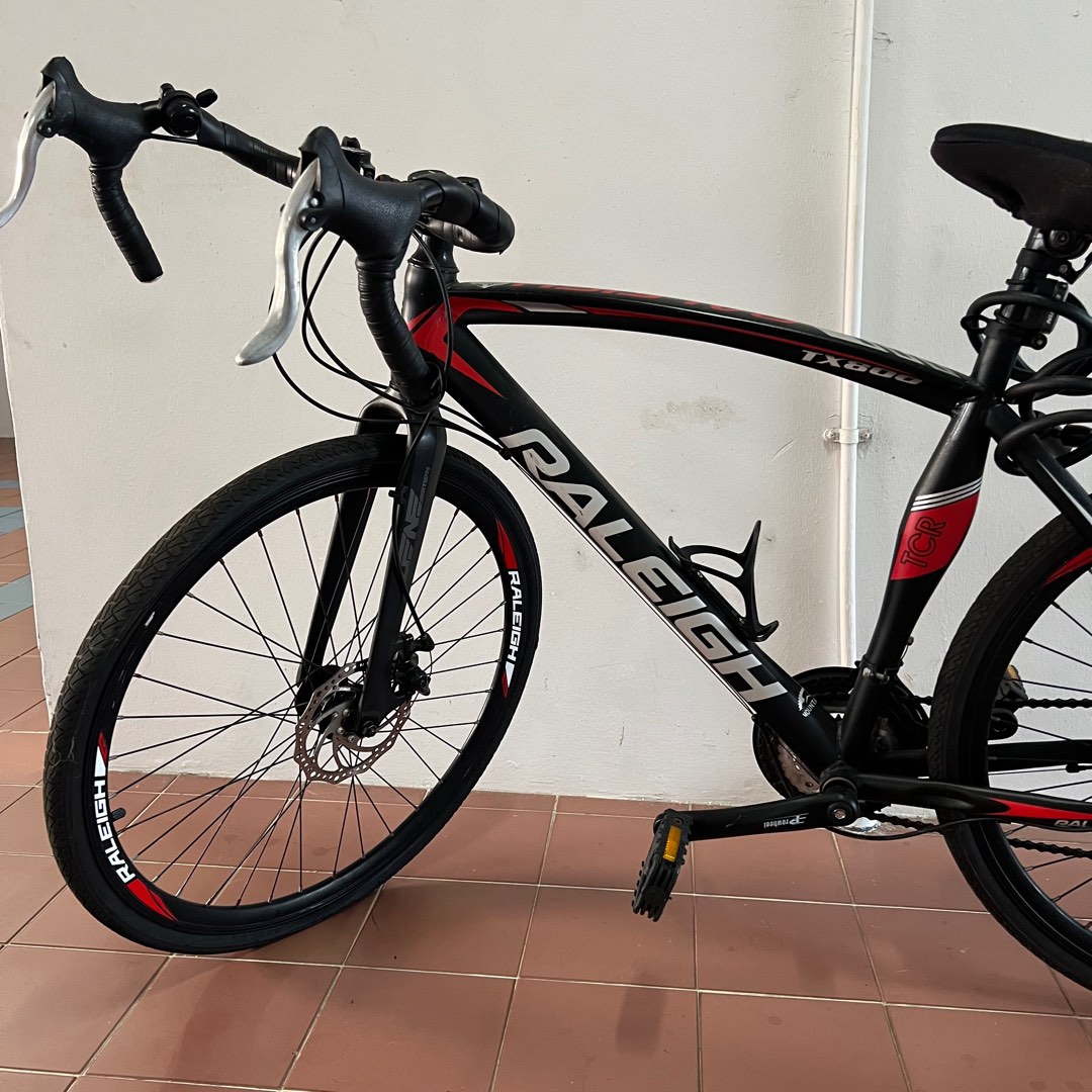 Raleigh Hybrid Road Bike With Bullhorn Handlebar, Sports Equipment ...