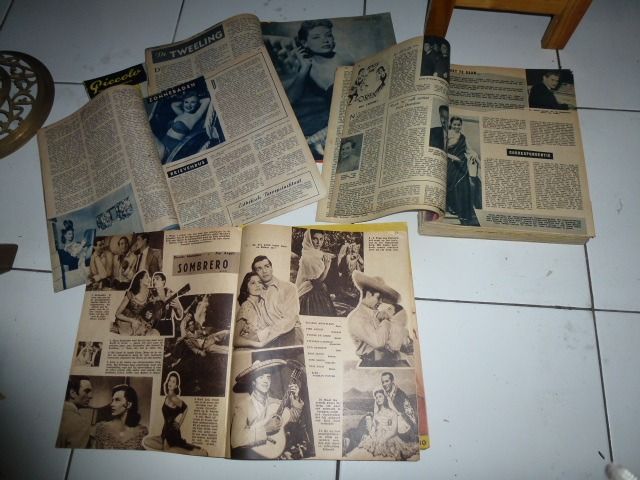 Rare Vintage Belgian Magazine PICCOLO 1952, 1953, 1954, 1957 (SET 40 ...