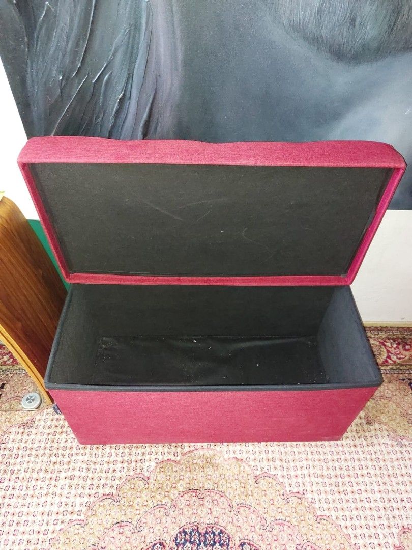 Red Foldable Rectangular Storage Box, Men's Fashion, Watches ...